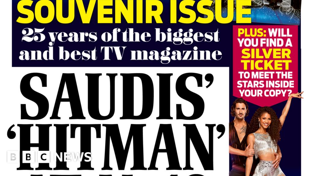 Newspaper headlines: Saudi 'hitman' and Anjem Choudary's release on ...