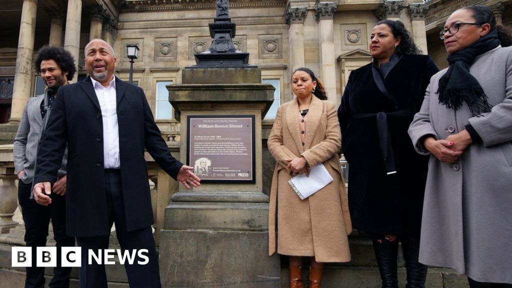 Liverpool slavery street plaque unveiling a 'milestone moment'