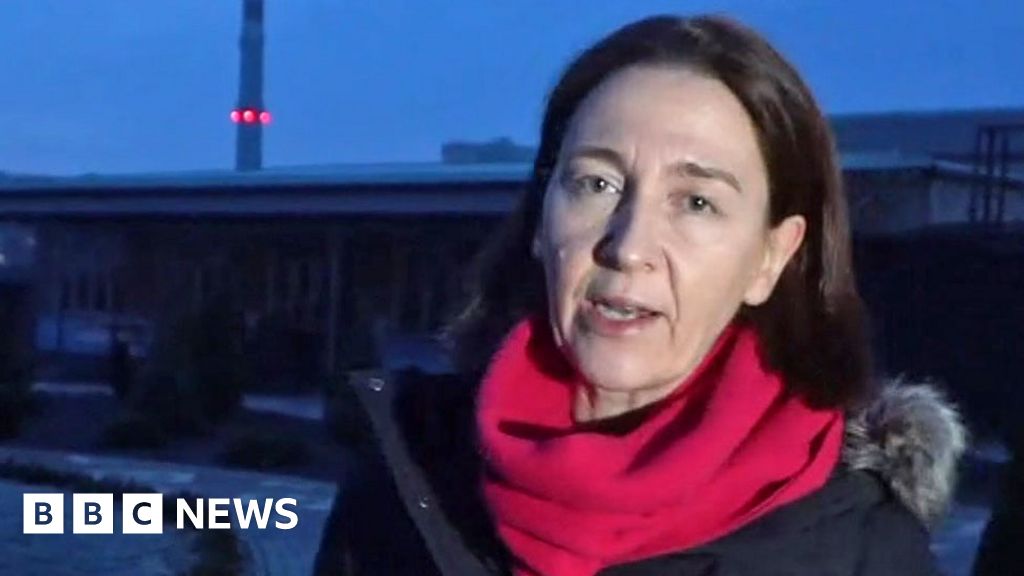 Ukraine conflict: BBC correspondent woken by loud thud in Donbas region ...