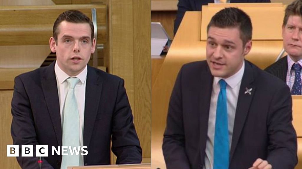 Newly-elected Tory MPs quit Holyrood for Westminster - BBC News