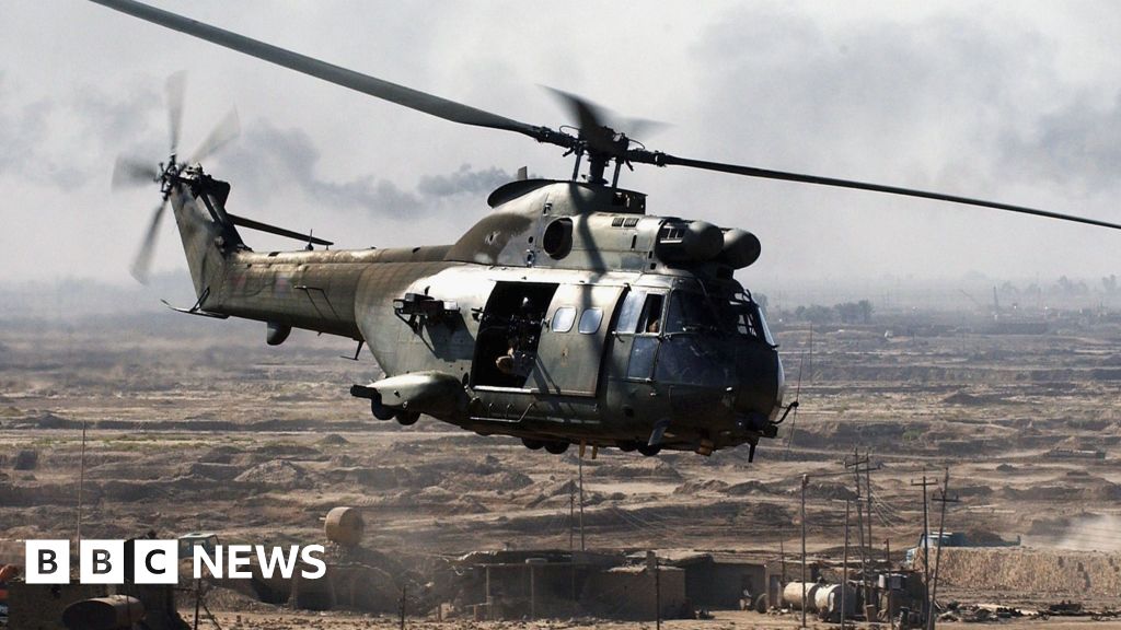 RAF 33 Squadron marks 100 years with Benson base - BBC News