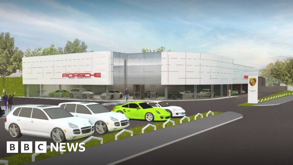 Green light for £4m Porsche sales centre in Perth - BBC News
