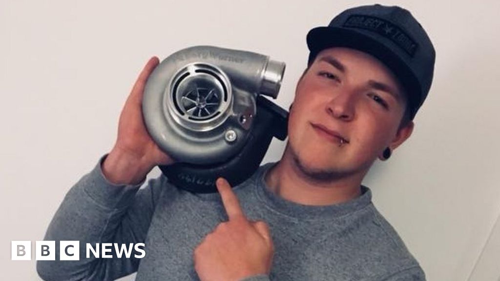 Tribute to race track crash victim Joshua Pillinger - BBC News