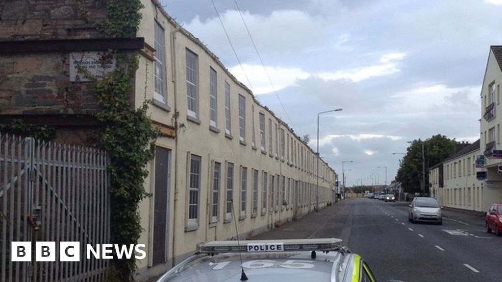 Newtownards high wind building collapse concerns - BBC News