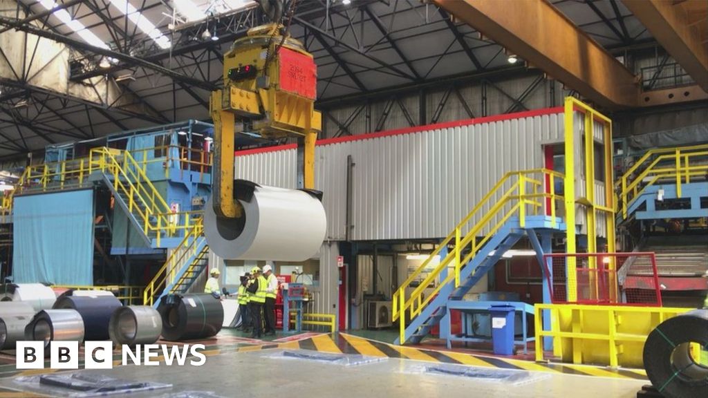 Tata Steel Shotton works in Flintshire set for £7m investment - BBC News