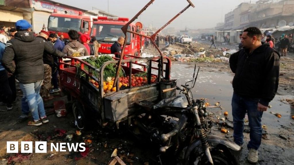 IS conflict: Iraq car bomb kills 11 in Baghdad - BBC News
