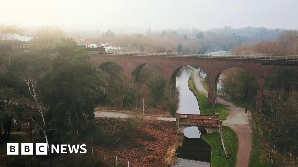 Urgent repairs for Severn Valley Railway viaduct in Kidderminster - BBC ...