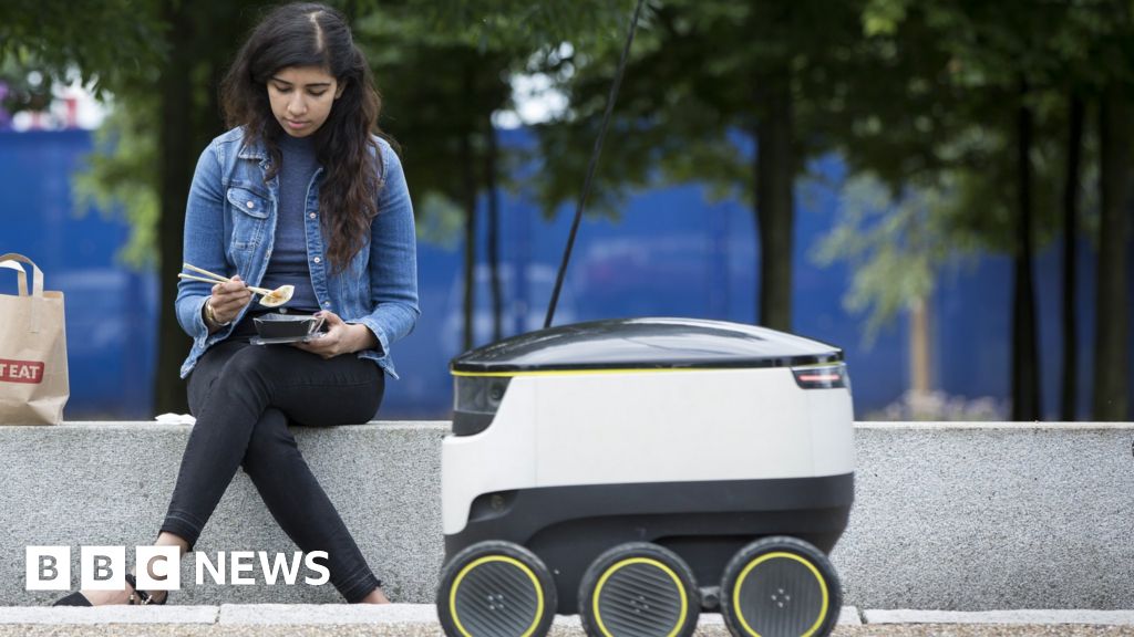 Takeaway app Just Eat to test delivery robots - BBC News