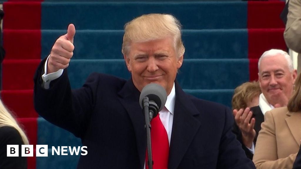 US President Donald Trump: 'We will get the job done' - BBC News