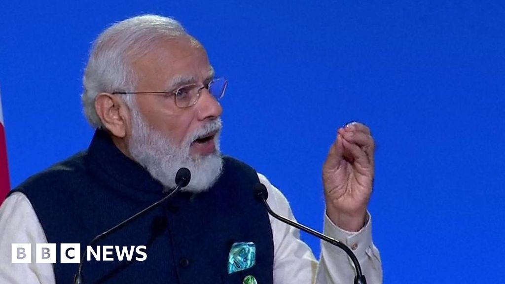 COP26: India's PM outlines climate commitments, but no net zero until ...
