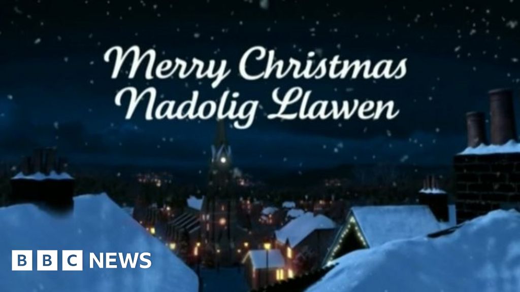 A Christmas song from the faces and voices at BBC Wales - BBC News