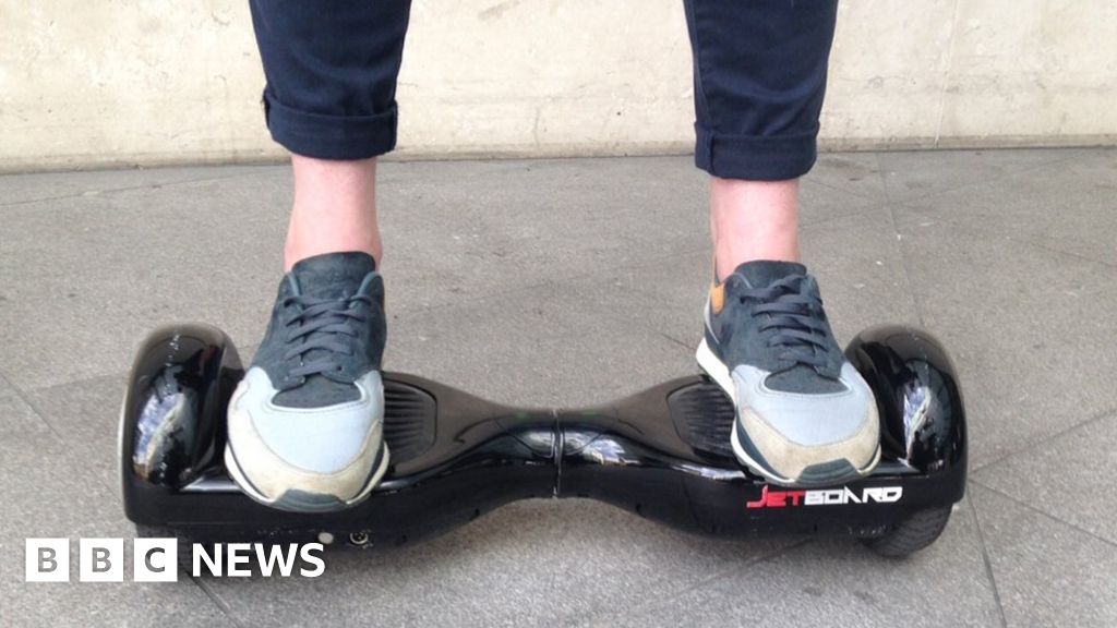 How the 'hoverboards' took off - in spite of laws against them - BBC News