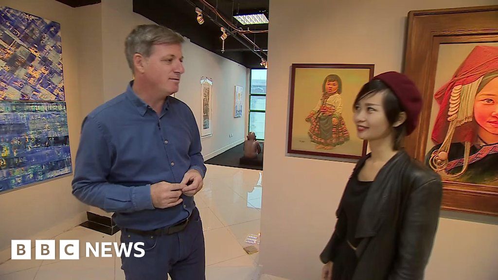 Art and the Communist Party Congress in Vietnam - BBC News