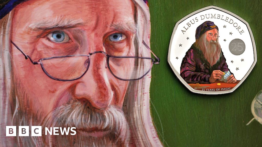 Harry Potter coin collection: Dumbledore 50p first to feature King's ...