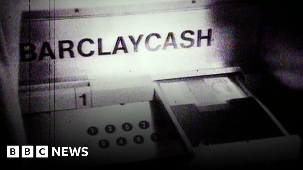 The first cash machine came into use 50 years ago today - BBC News