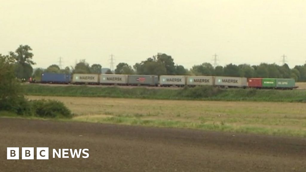 A derailed freight train has caused chaos on services across the East ...
