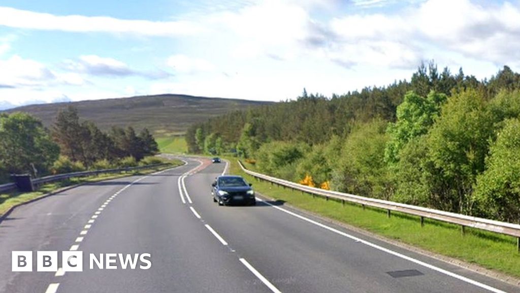 Road shut and 70-mile diversion after crash on A9 - BBC News