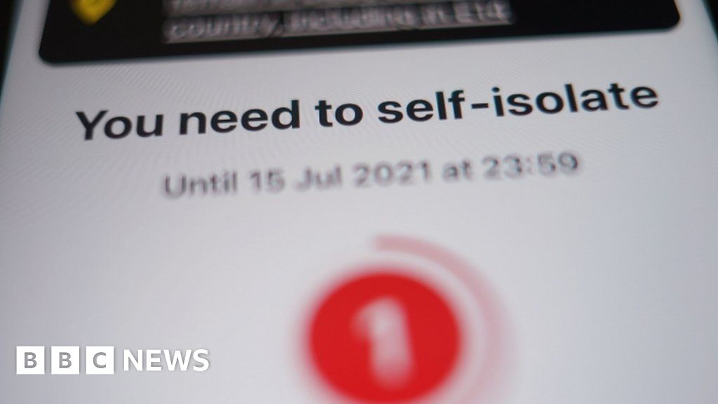 NHS Covid-19 app tweaked to notify fewer people - BBC News