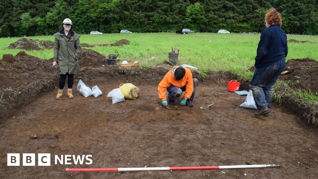New archaeological dig at Aden Country Park - BBC News