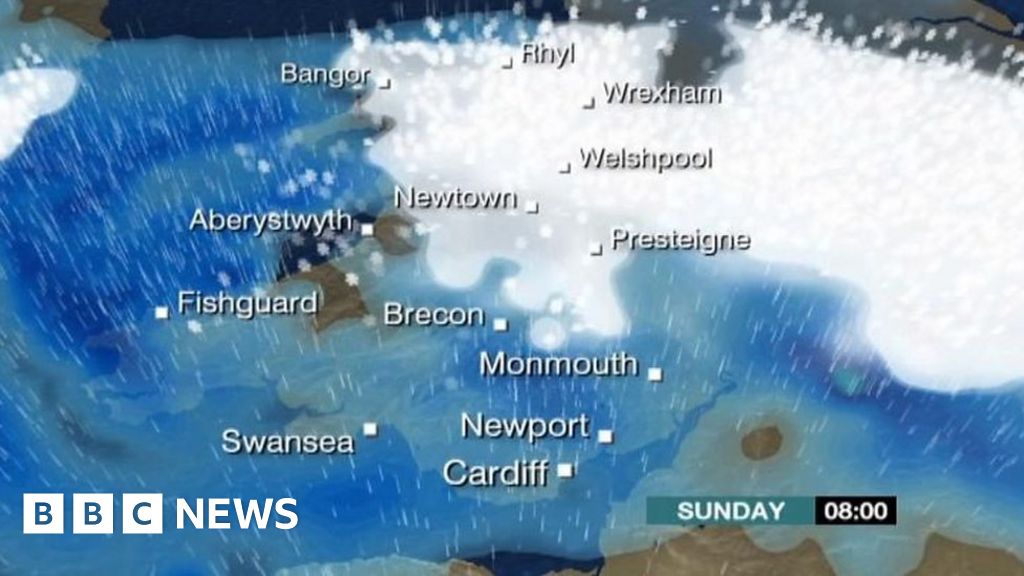 Met Office snow weather warning for Wales - BBC News
