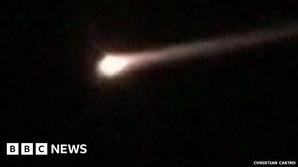 Fireball filmed over Nevada and California - BBC News