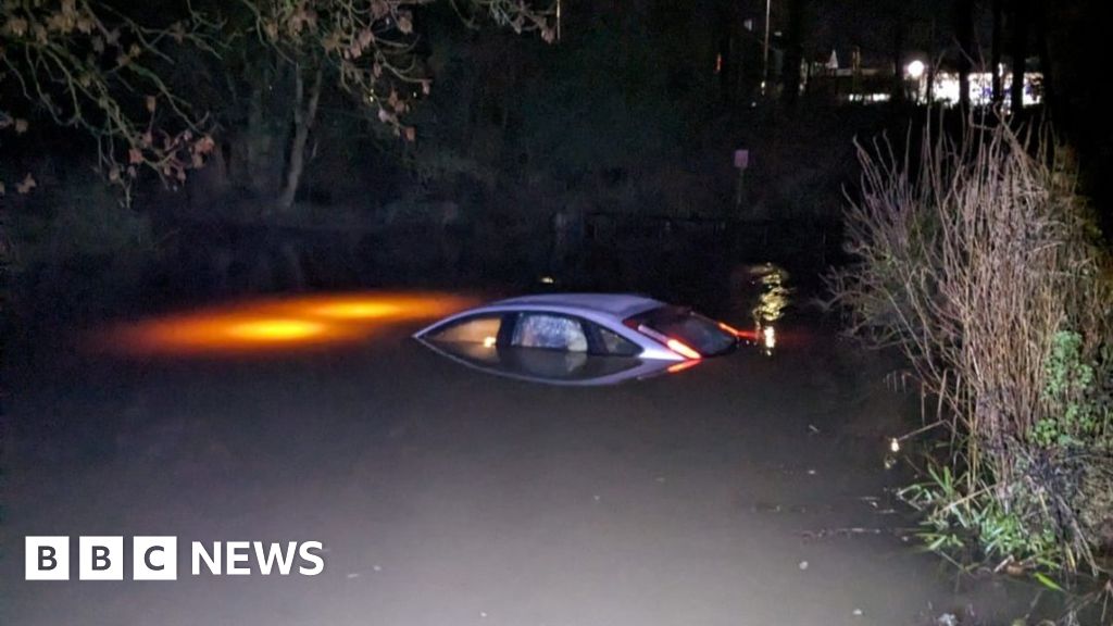 Dunmow driver almost sinks car after following Sat Nav directions
