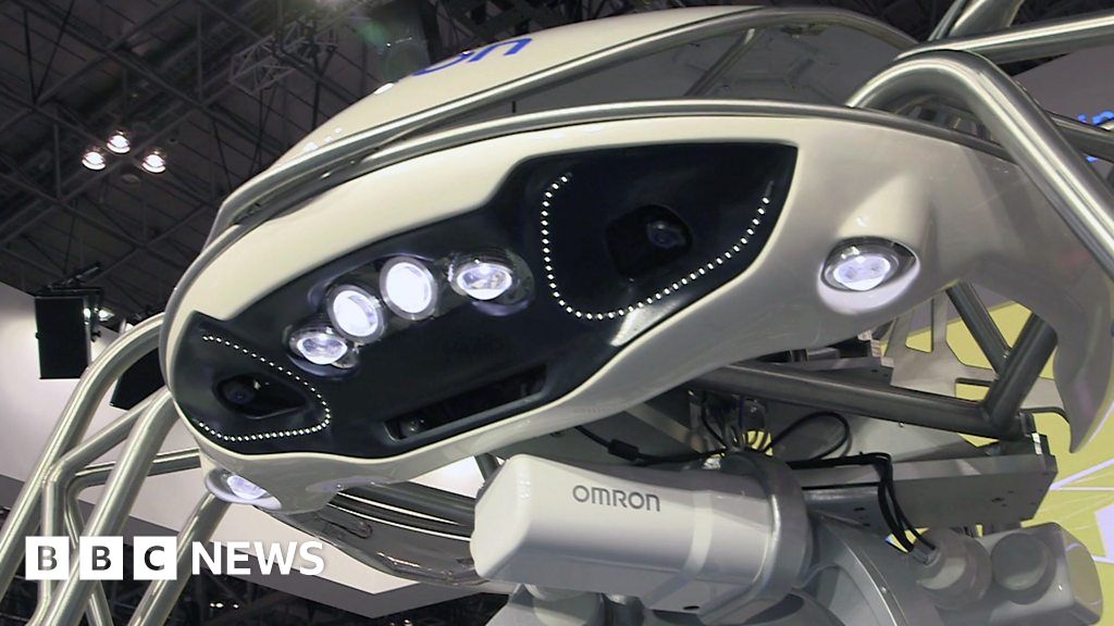 BBC presenter challenges table tennis playing robot