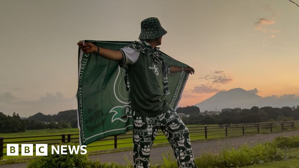 Plymouth Argyle: Superfans make pilgrimage to Wembley