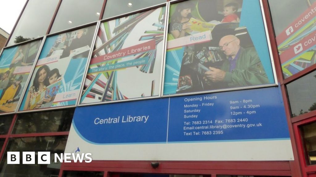 Dozens of solar panels to be put on Coventry library roof - BBC News