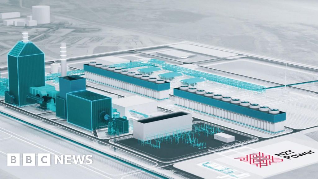 Government approves Teesworks net zero power station - BBC News