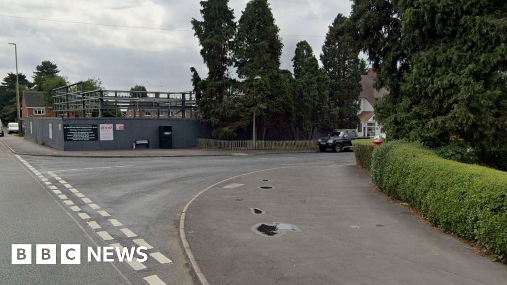 Motorcyclist dies after collision with van in Dudley - BBC News