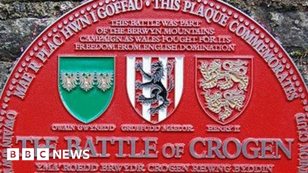 Ceiriog Valley's Battle of Crogen remembered 850 years on - BBC News
