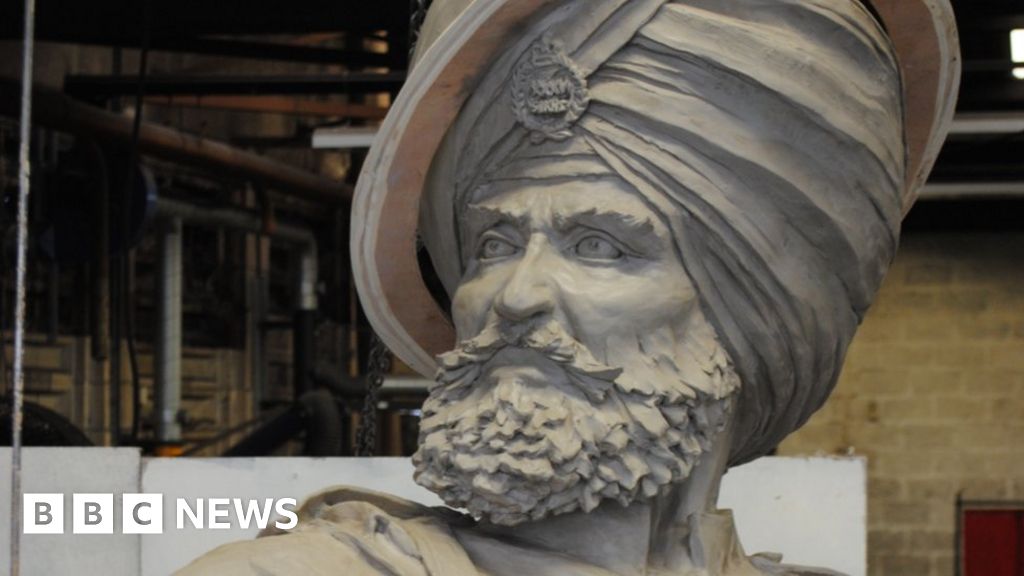 Wolverhampton memorial to Sikh soldiers set to be cast in bronze - BBC News