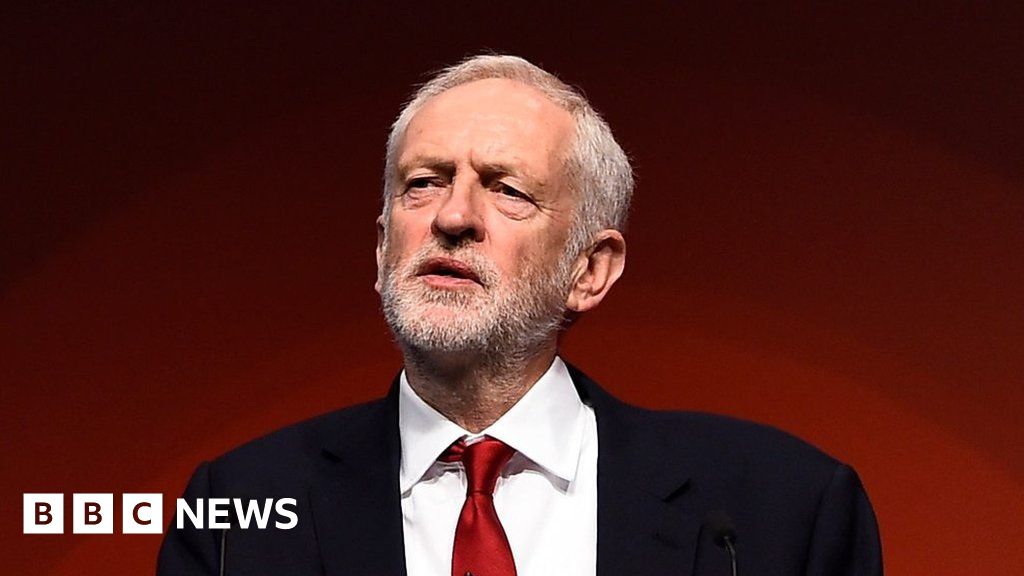 Jeremy Corbyn speech: Five key moments - BBC News