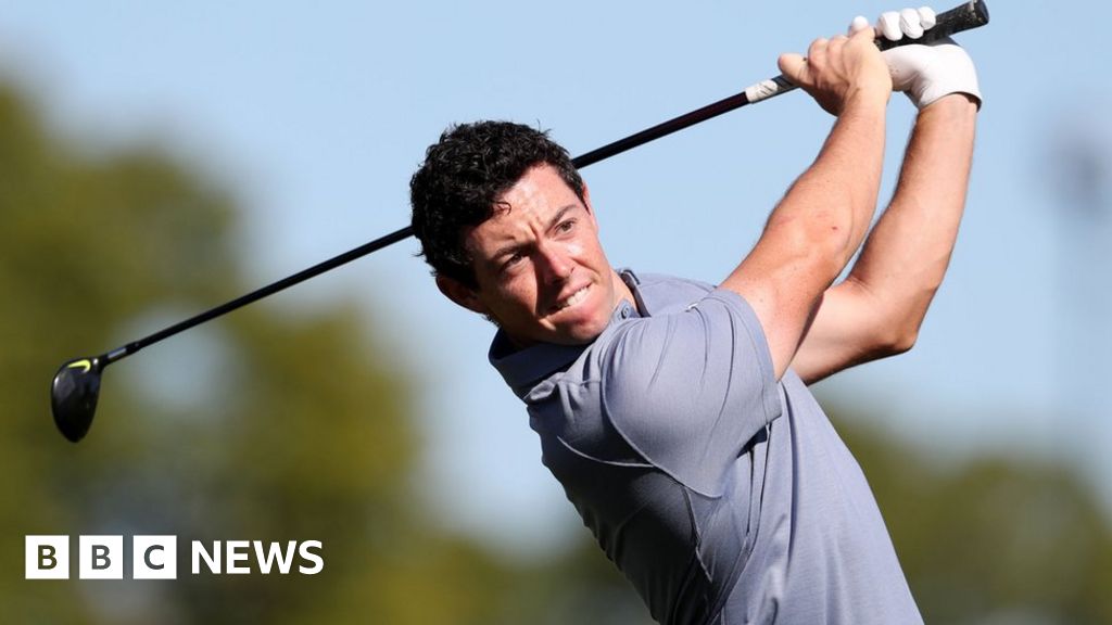 Newspaper headlines: Man flu and when Rory met Donald - BBC News