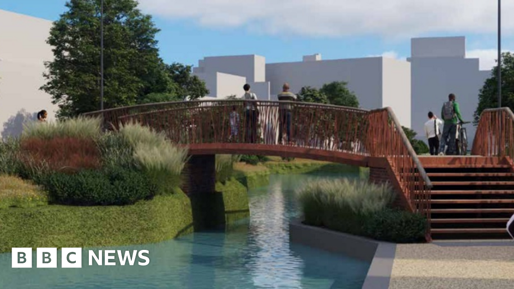 Walsall canal development footbridge plan unveiled