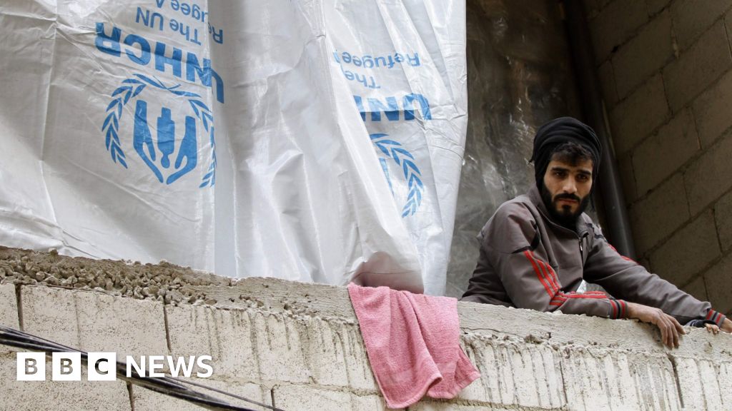 Syria conflict: Internally displaced struggle to survive - BBC News