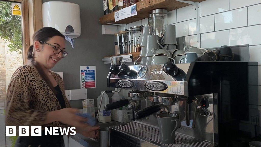 Alcohol-free venue provides ‘safe space’ for community - BBC News