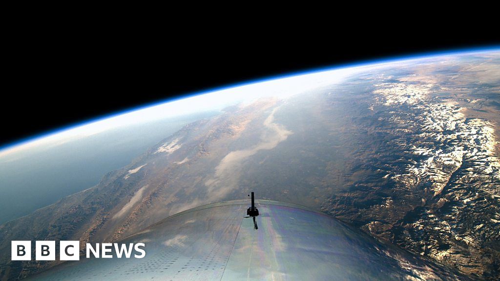 View from the edge of space - BBC News