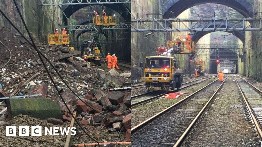 Liverpool Lime Street wall collapse: Station to reopen a day early ...