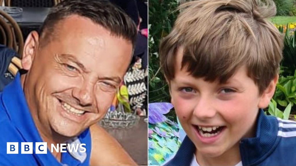 Father and son die after being hit by vehicle in Jersey - BBC News
