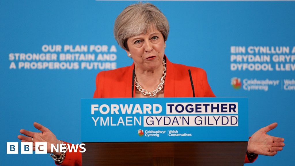 May Faces Press Over Social Care U Turn Bbc News