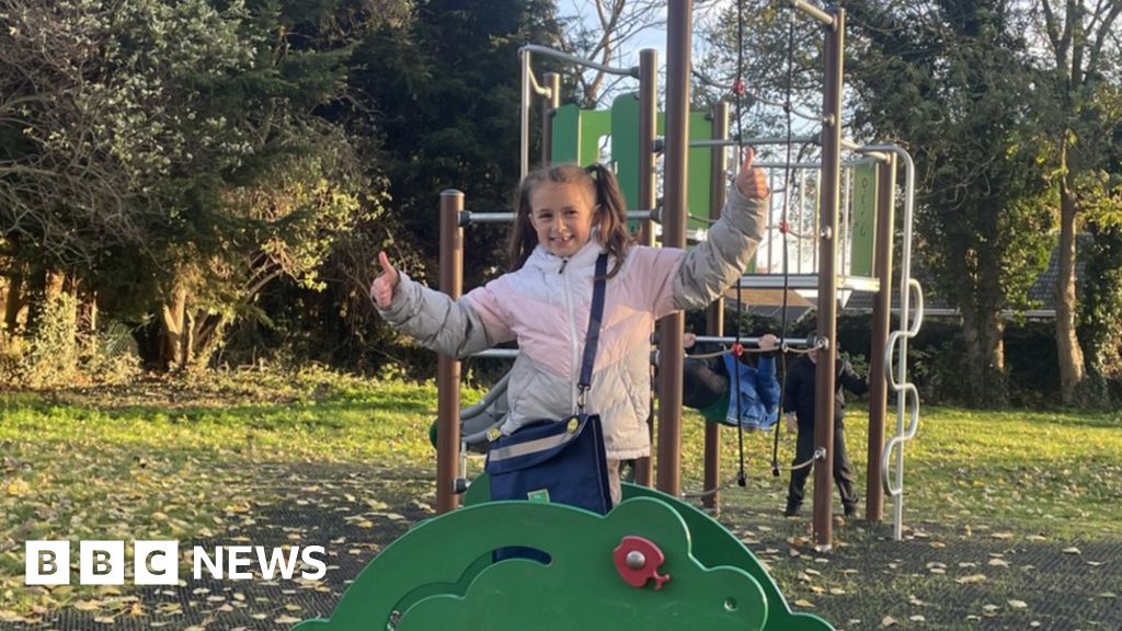 Immingham: Girl, 7, raises cash to restore arson-hit park