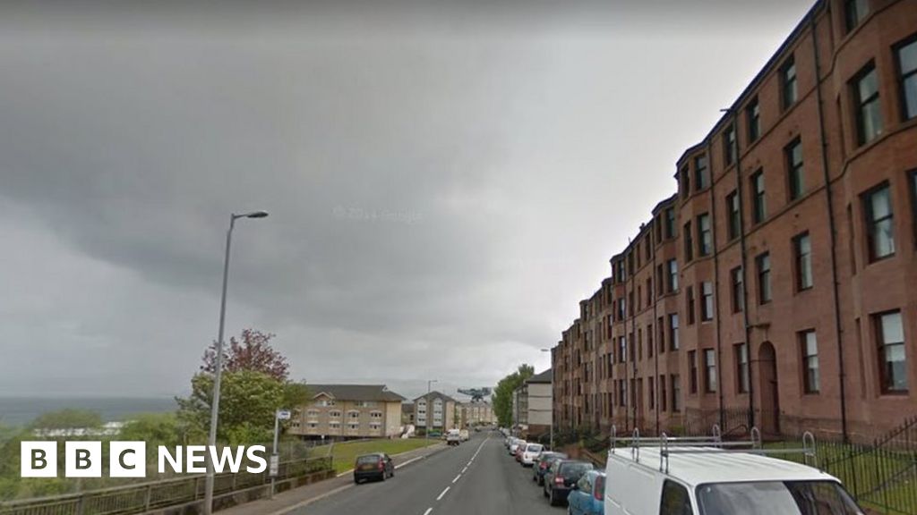 Woman critically ill after Greenock armed gang attack - BBC News