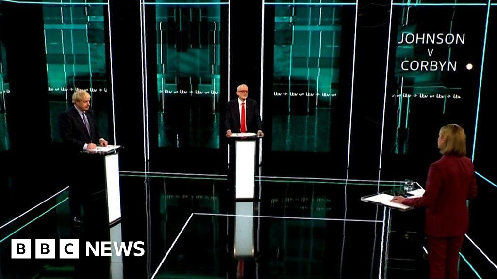 Election 2019: Corbyn and Johnson debate on Brexit plans - BBC News