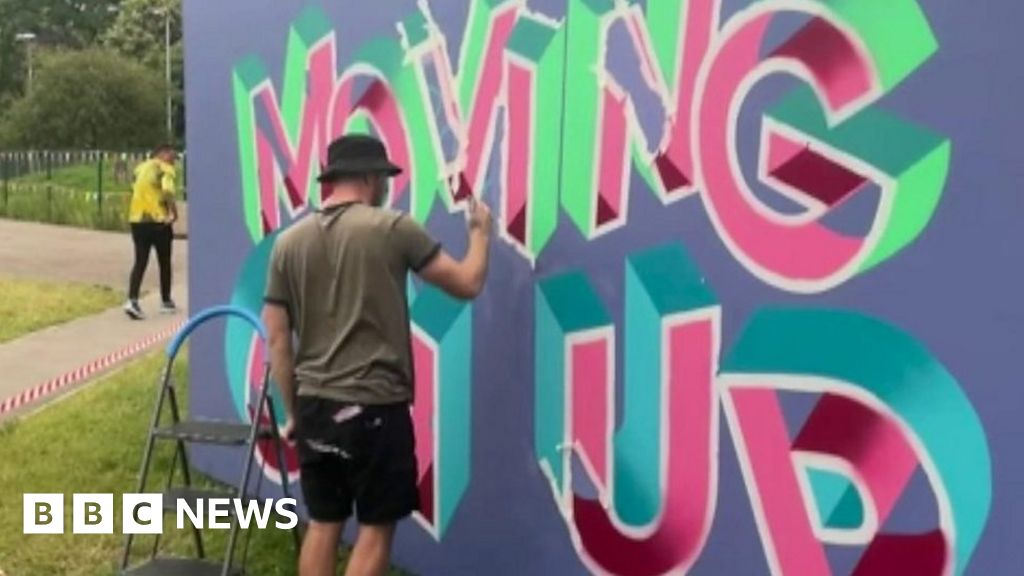 Carlisle street art trail aims to change perceptions - BBC News
