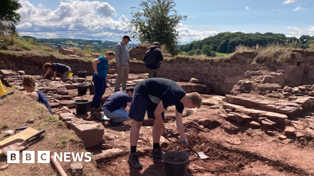 More secrets of mystery Norman castle uncovered - BBC News
