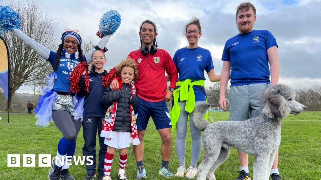 Bristol City and Bristol Rovers fans unite for 5k parkrun challenge ...