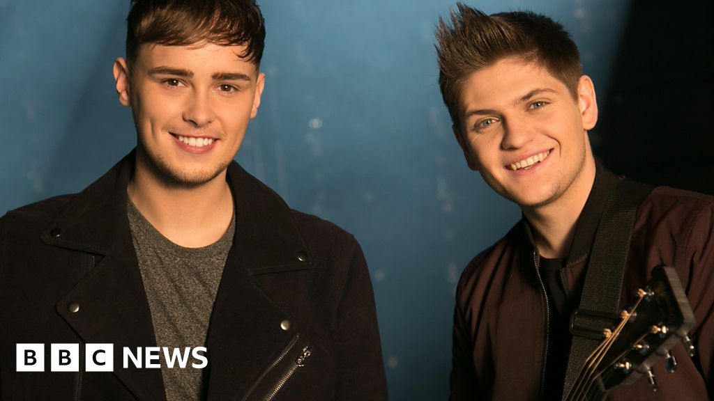 Joe and Jake perform You're Not Alone - BBC News
