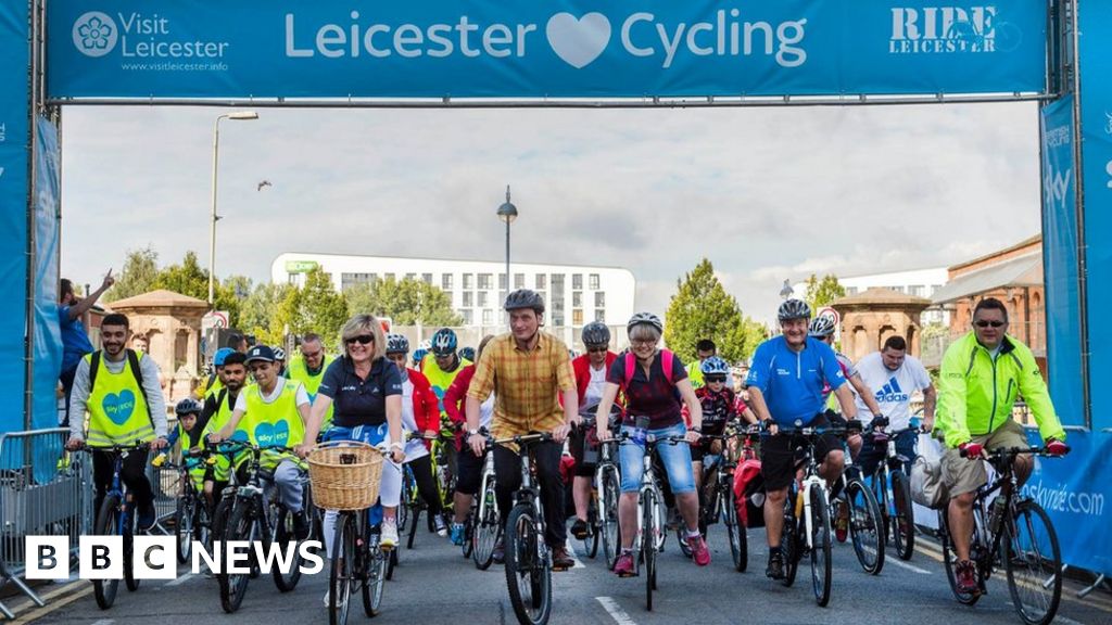 King Power Stadium bike ride part of cycle event - BBC News